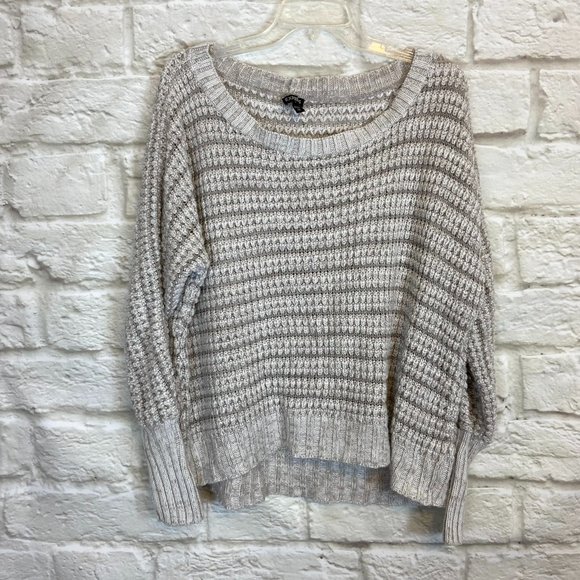 Express | Sweaters | Express Boyfriend Sweater Size Medium Slouch Y2k ...
